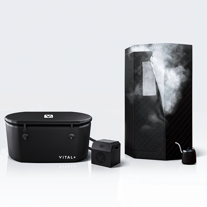 Sauna Steam + Ice Bath Pro + UX2 Chiller – VITAL+